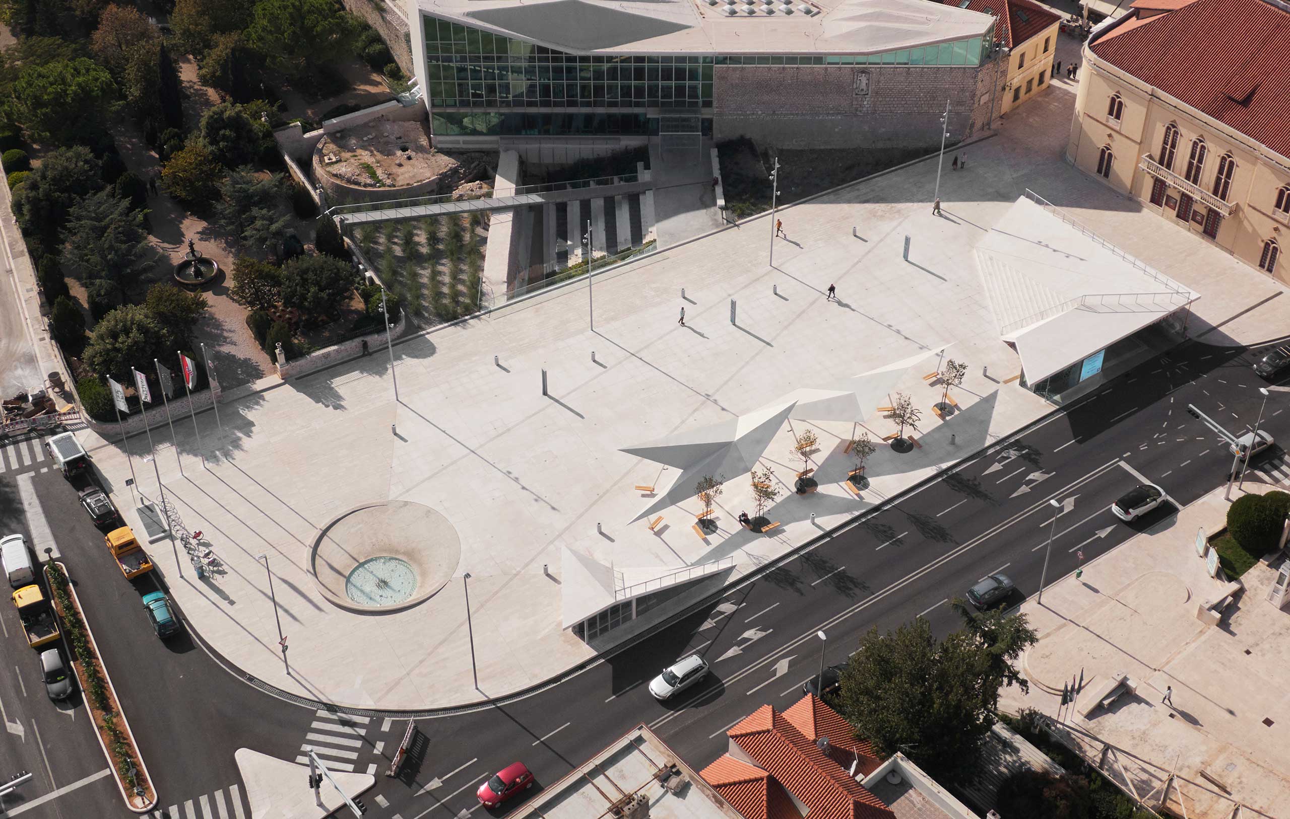 Šibenik’s new square integrates new and old towns by facilitating new ...