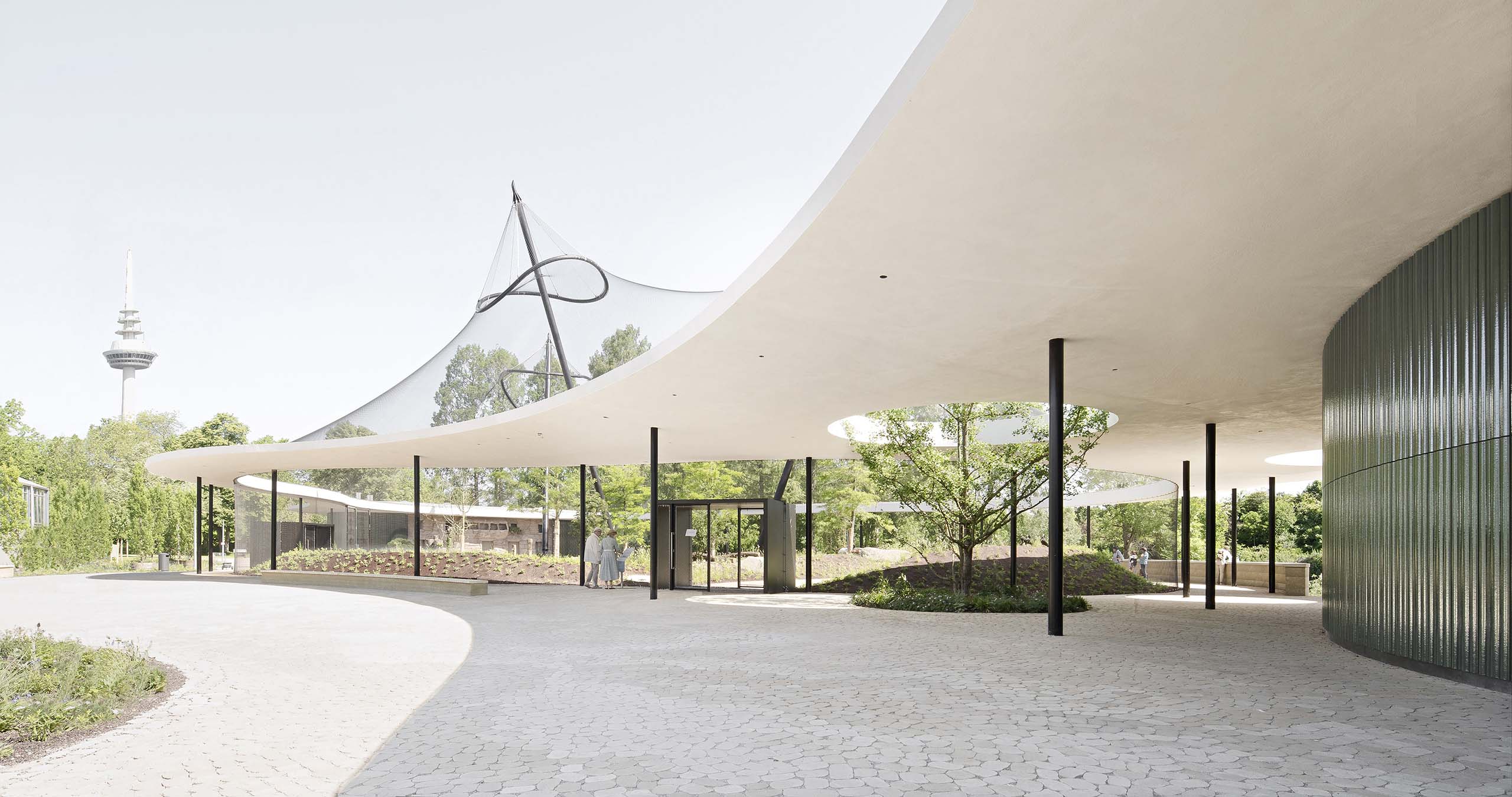 Green experience center in Luisenpark Mannheim - C3GLOBE