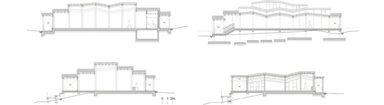 A spiral corridor under the pitched roofs – C3GLOBE