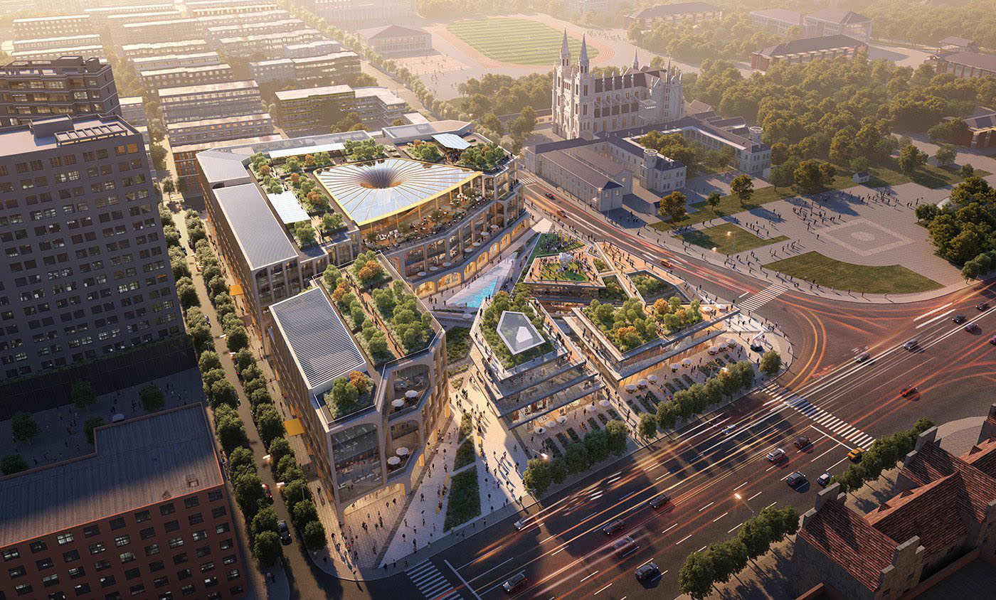 Goettsch Partners wins urban renewal design competition in China - C3GLOBE