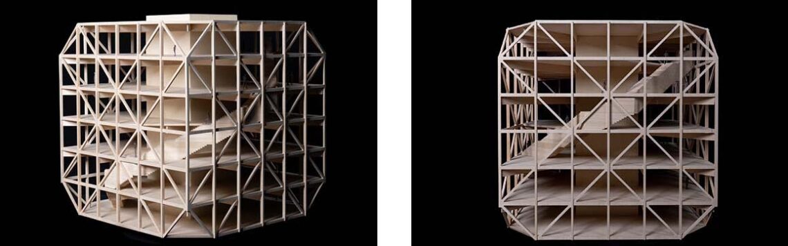 BIG reveals wood structure design Makers’ KUbe for Kansas School of ...