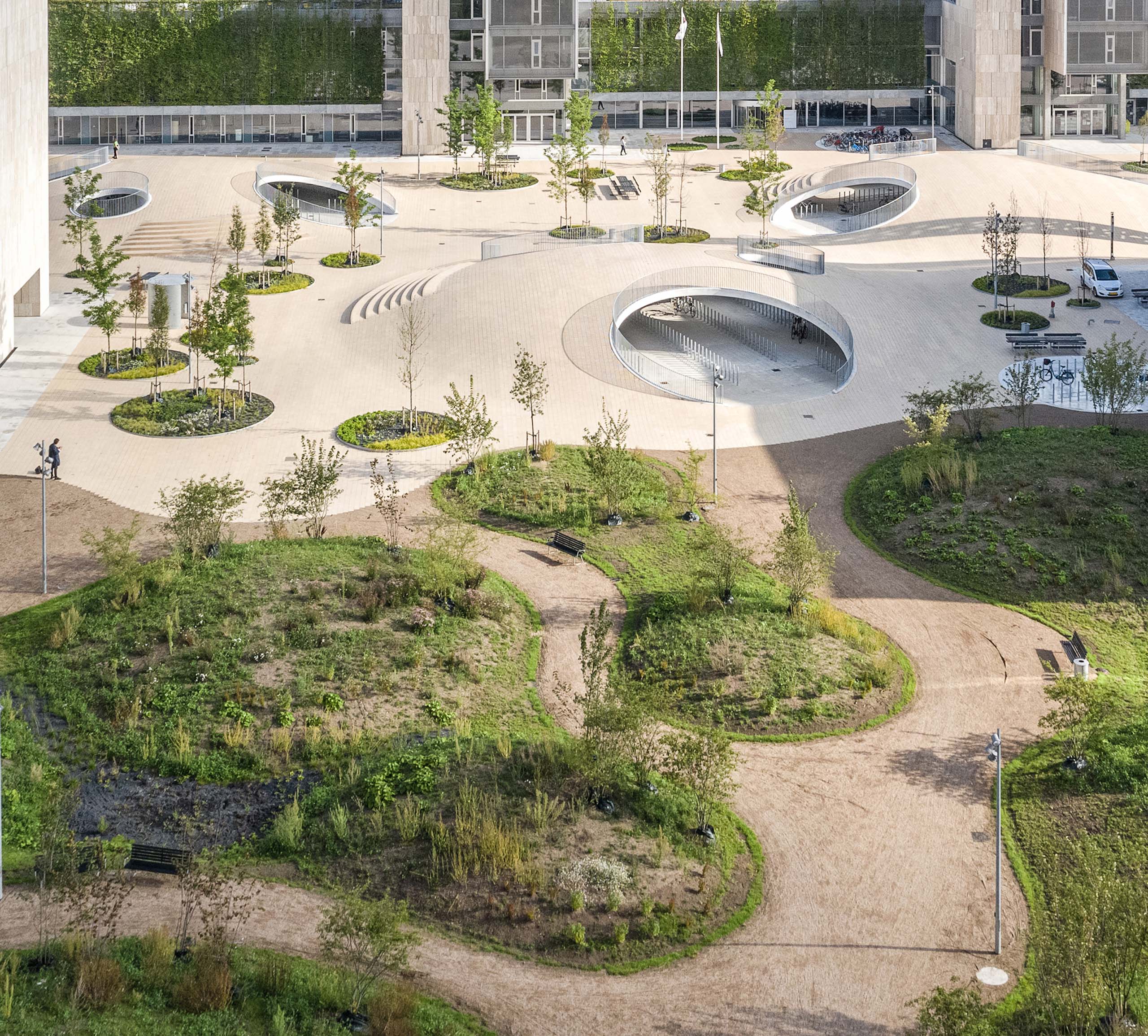 Karen Blixen Square, Copenhagen - C3GLOBE