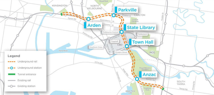 Melbourne Metro Tunnel Project - C3GLOBE